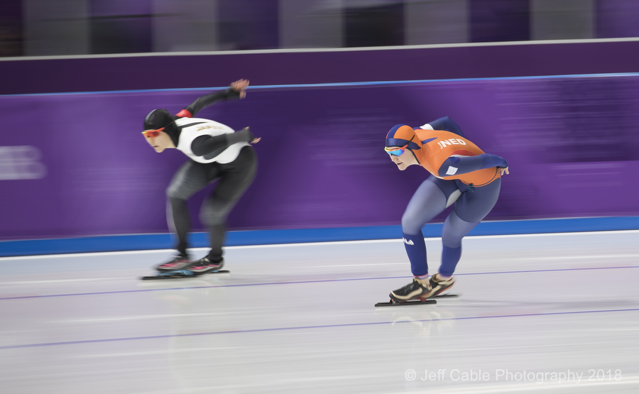 Jeff Cable's Blog: Women's 1500m long track speed skating