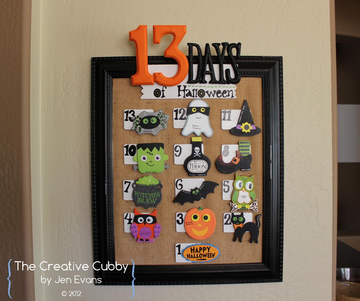 The Creative Cubby: 13 Days of Halloween Countdown