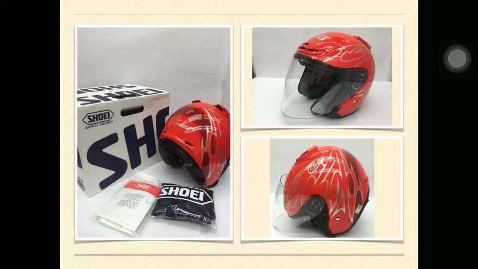 SHOEI JACK FORCE 2 (MERAH, BIRU, KUNING) - HELMET COPY ORI