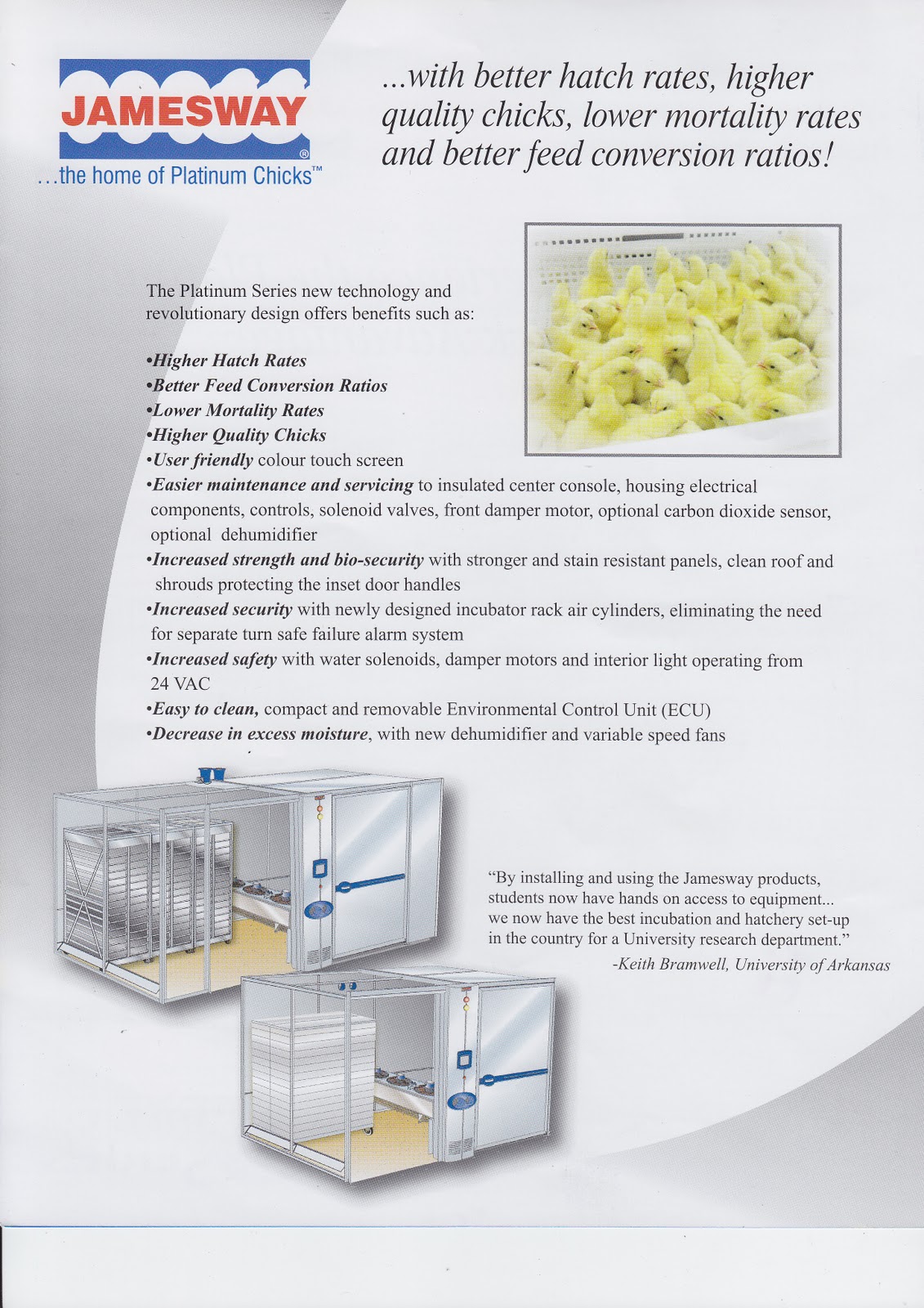CV SINAR MUSTIKA: Catalog Jamesway Platinum Series (Poultry Incubation ...