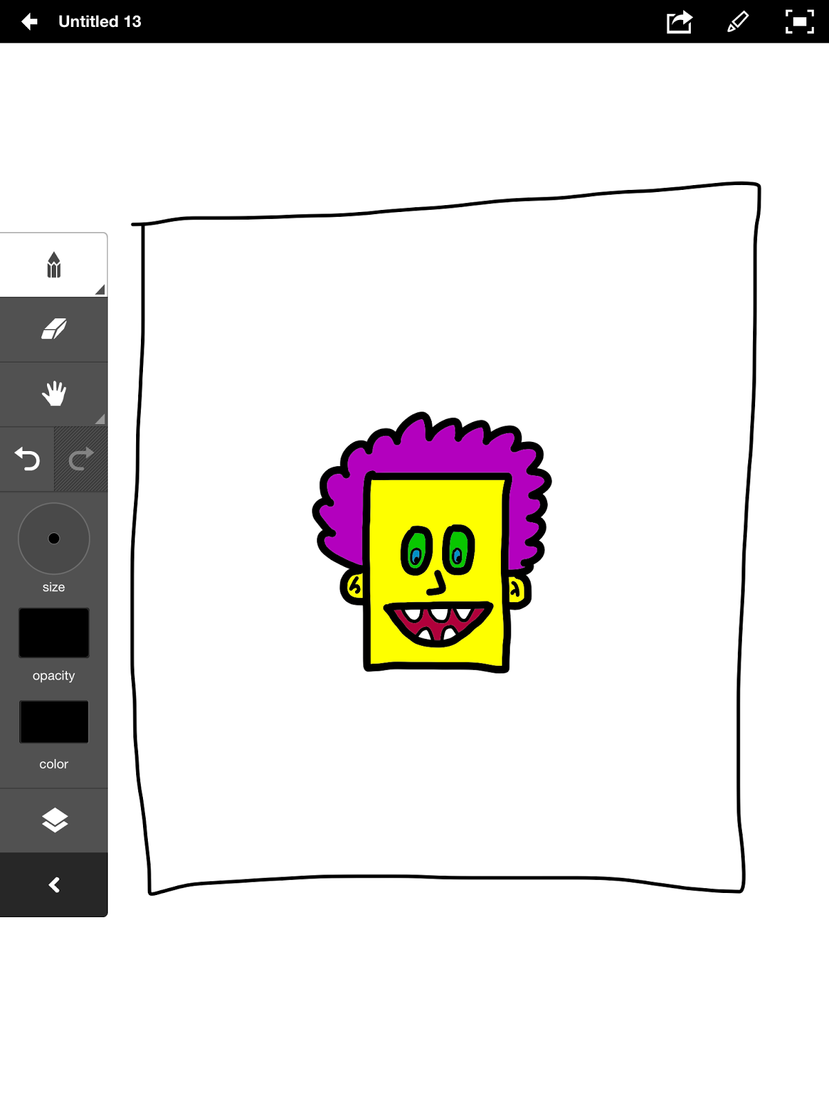 Inquiry over iPads: Todd Parr Inspired Self Portraits