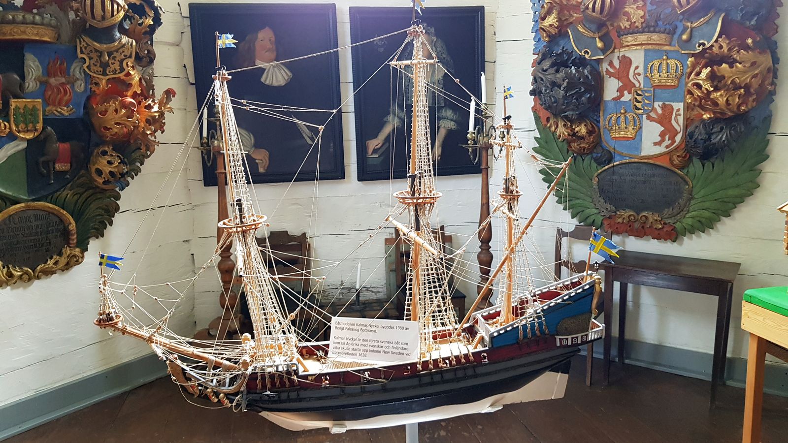 Kampfgruppe Engel: A visit to Bottnaryds church, Johan Printz, Kalmar ...