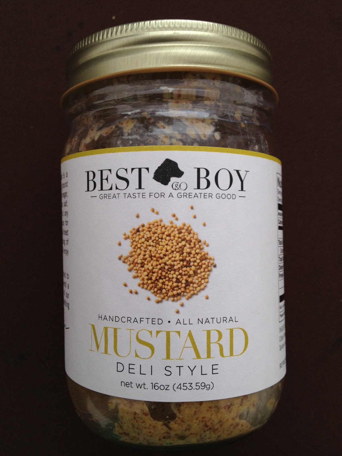 Best Boy and Co. News: New Deli-Style Mustard!