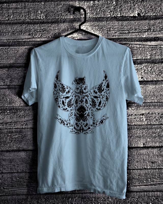 Jual Kaos Indonesia Keren!!!: Kaos Garuda Batik