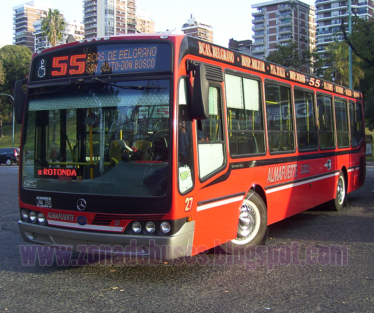 Colectibus - Zona de Buses: LINEA 55