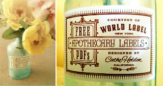 The Jones Victorian Estate: Pretty Labels!