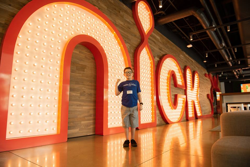 NickALive!: Make-A-Wish Grants Nick Superfan's Wish of Hanging Out at ...