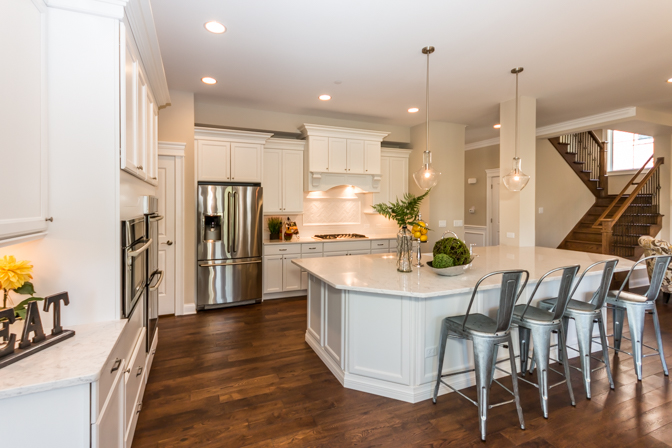 Northbrook IL Custom Home by David Weekley Offers Open Concept ...