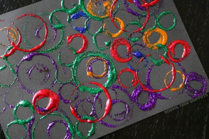 Circle Process Art for Kids | School Time Snippets