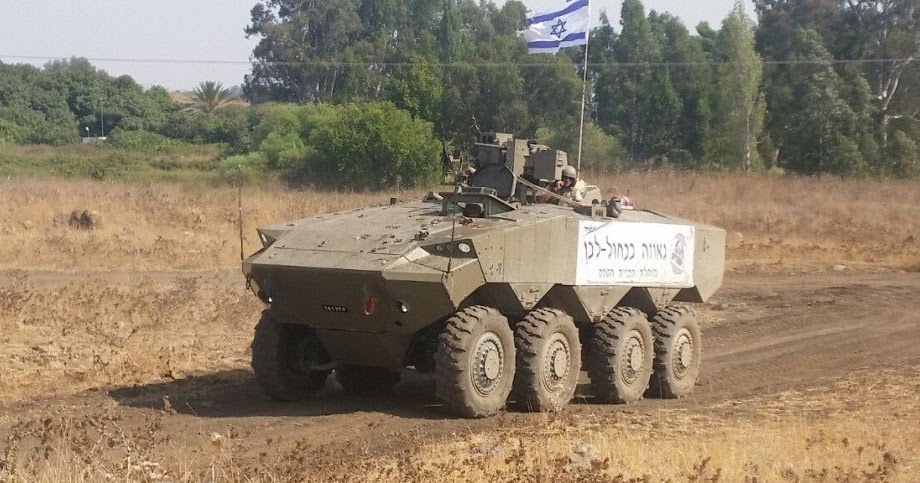 SNAFU!: Eitan 8x8 APC begins mobility test in the Golan