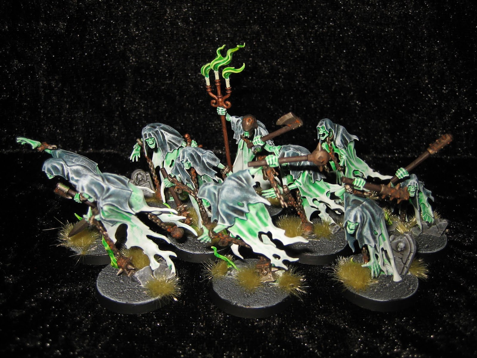 Making miniatures with Mario: Nighthaunts : Chainrasps 2 finished