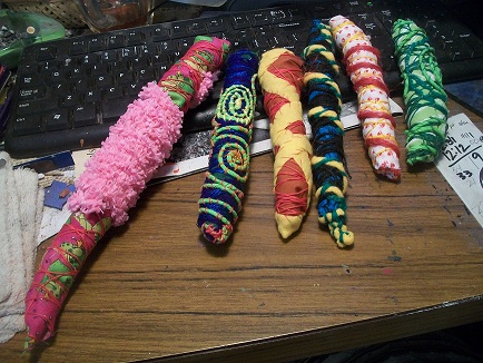 dmnh's creative endeavors: Baskets, Cone Dolls and Origami