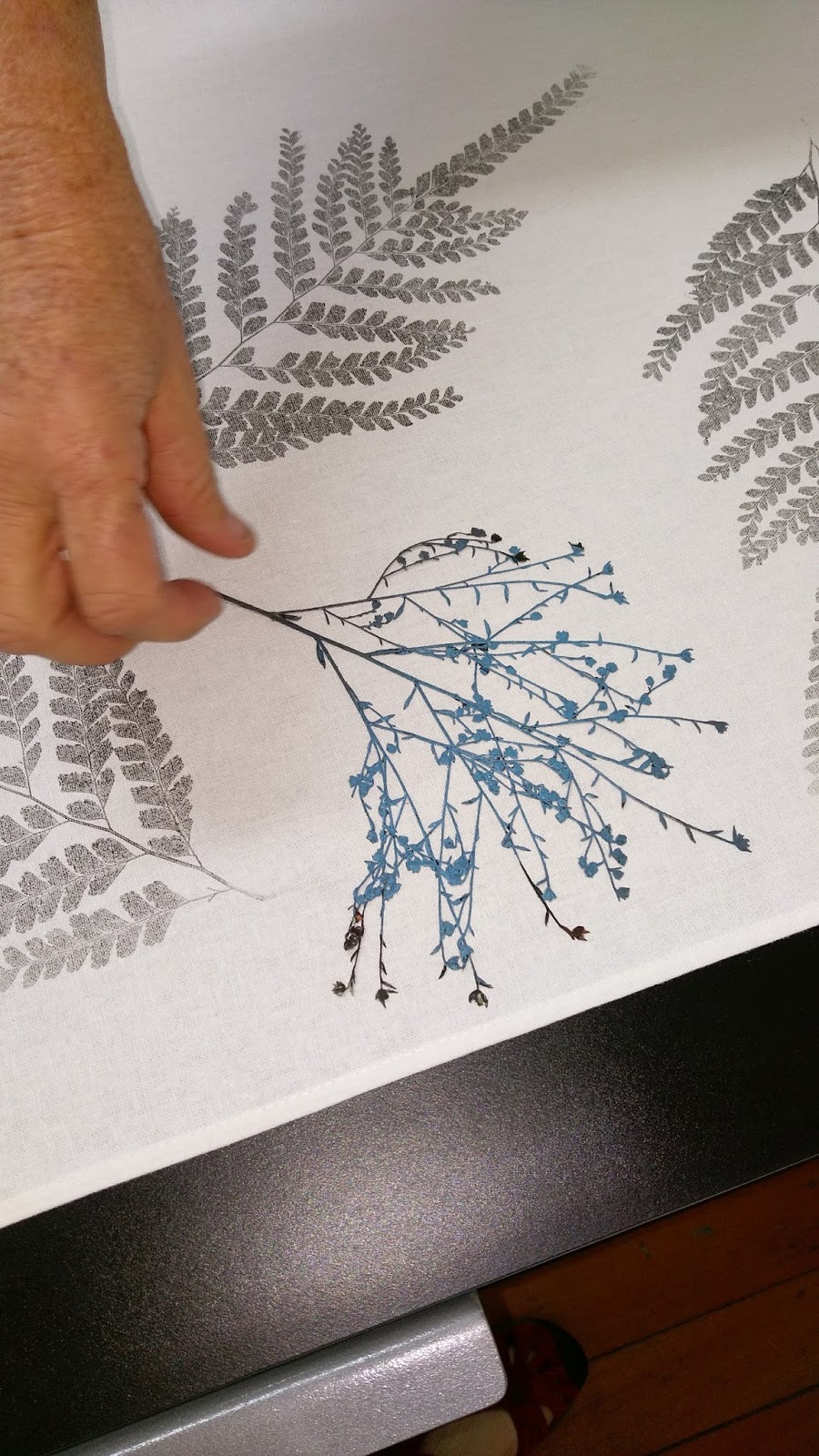 Sandra Pearce: Monoprinting on Fabric