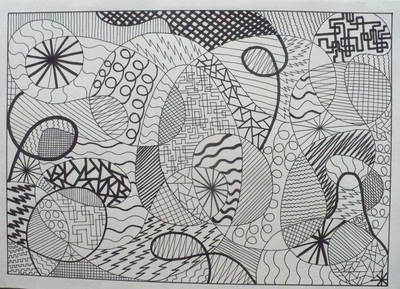 Sobre punto, linea y plano: LA LINEA