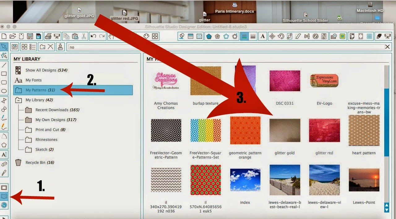 How to Make a Glitter Fill in Silhouette Studio - Silhouette School