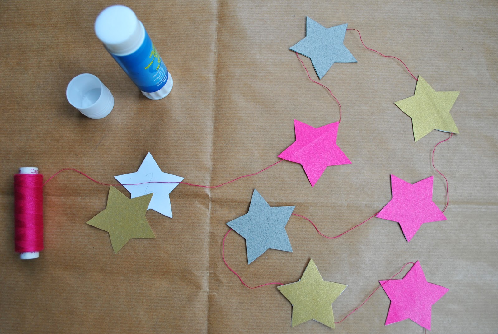 Knicker Elastic Fantastic: DIY fantastic: Star Bunting