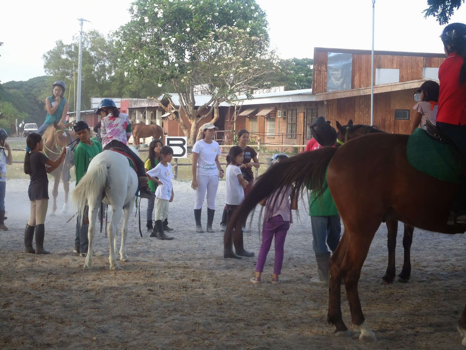 Horse Riding Philippines: Yana's First Horse Camp - Camp Palomino April ...