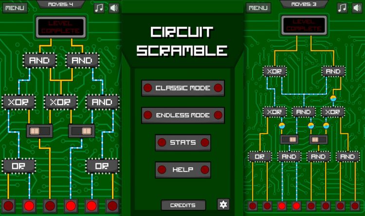 CIRCUIT SCRAMBLE ~ ROBOGEEK