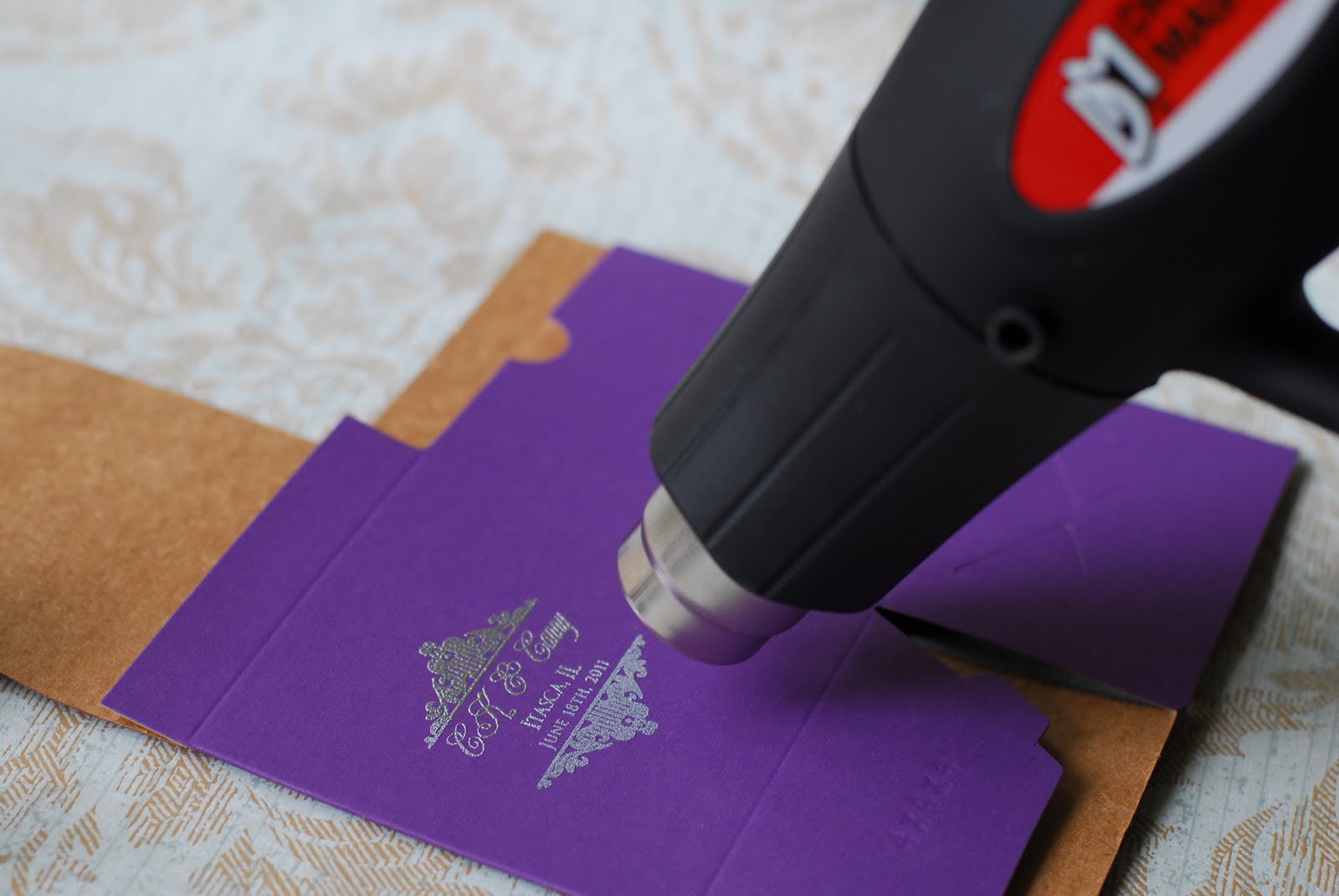 MyRubberStamp: DIY Elegant Stationery Embossing (Step by Step) with our ...