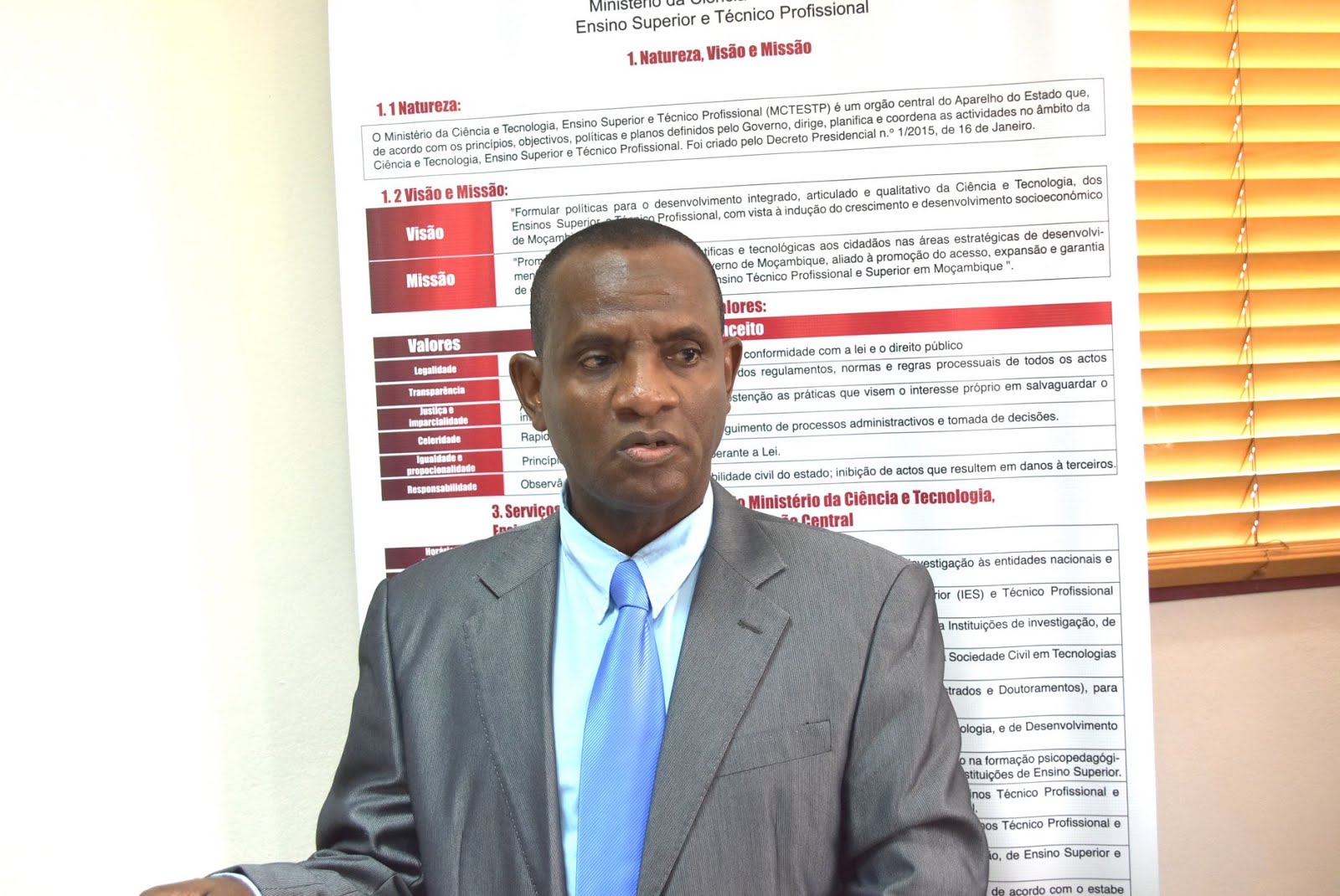 Gabriel Ismael Salimo - Ministro da Ciência e Tecnologia, Ensino Superior