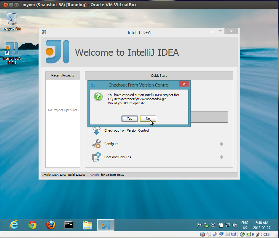 Build and play: Building a Java EE application with Intellij (and Windows)