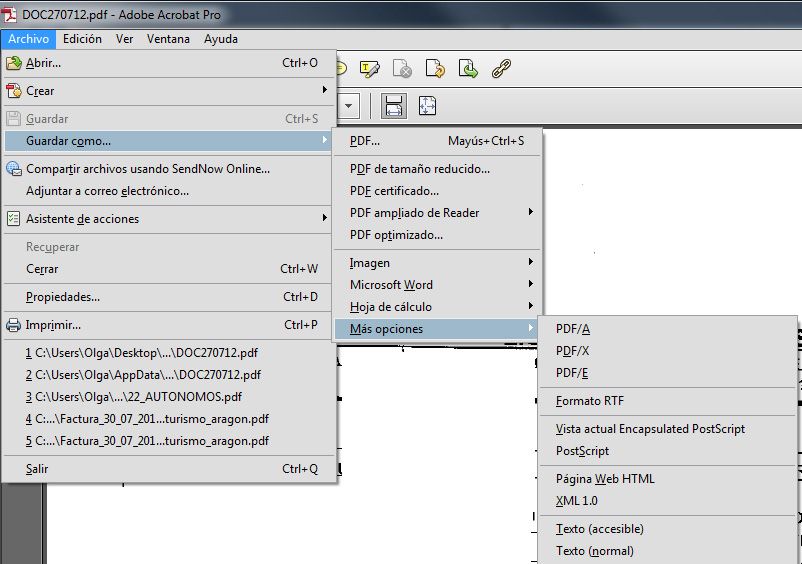 Publicada la ISO 14289-1:2012, más conocida como PDF/UA
