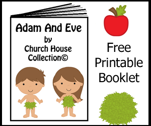 Church House Collection Blog: Free Adam And Eve Mini Booklet Printable ...