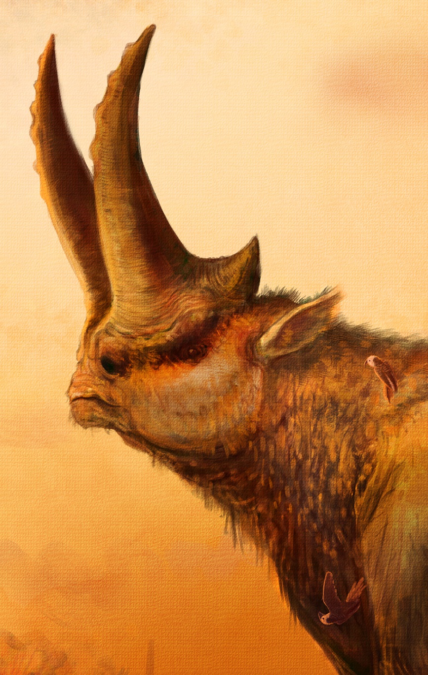 Mark P. Witton's Blog: The horns of Arsinoitherium: covered in skin or ...