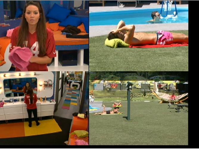 BBDish! Ya Gotta Have it!: Early Friday Afternoon in the BB14 House