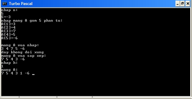 MỘT SỐ DẠNG BÀI TẬP PASCAL 11 ~ Thích Khám Phá
