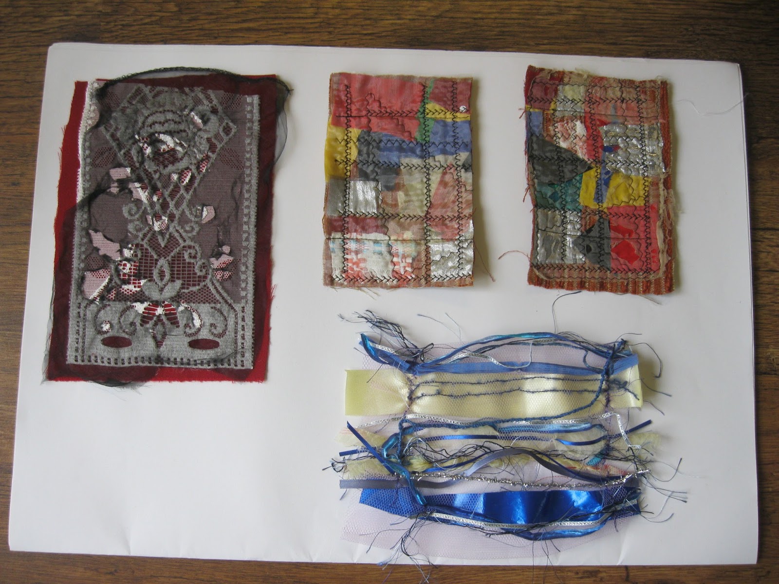 Amanda's Textile Log - Exploring Ideas