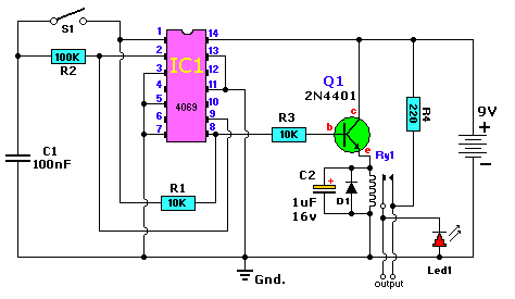Circuit Diagram Alternating Relay Switch