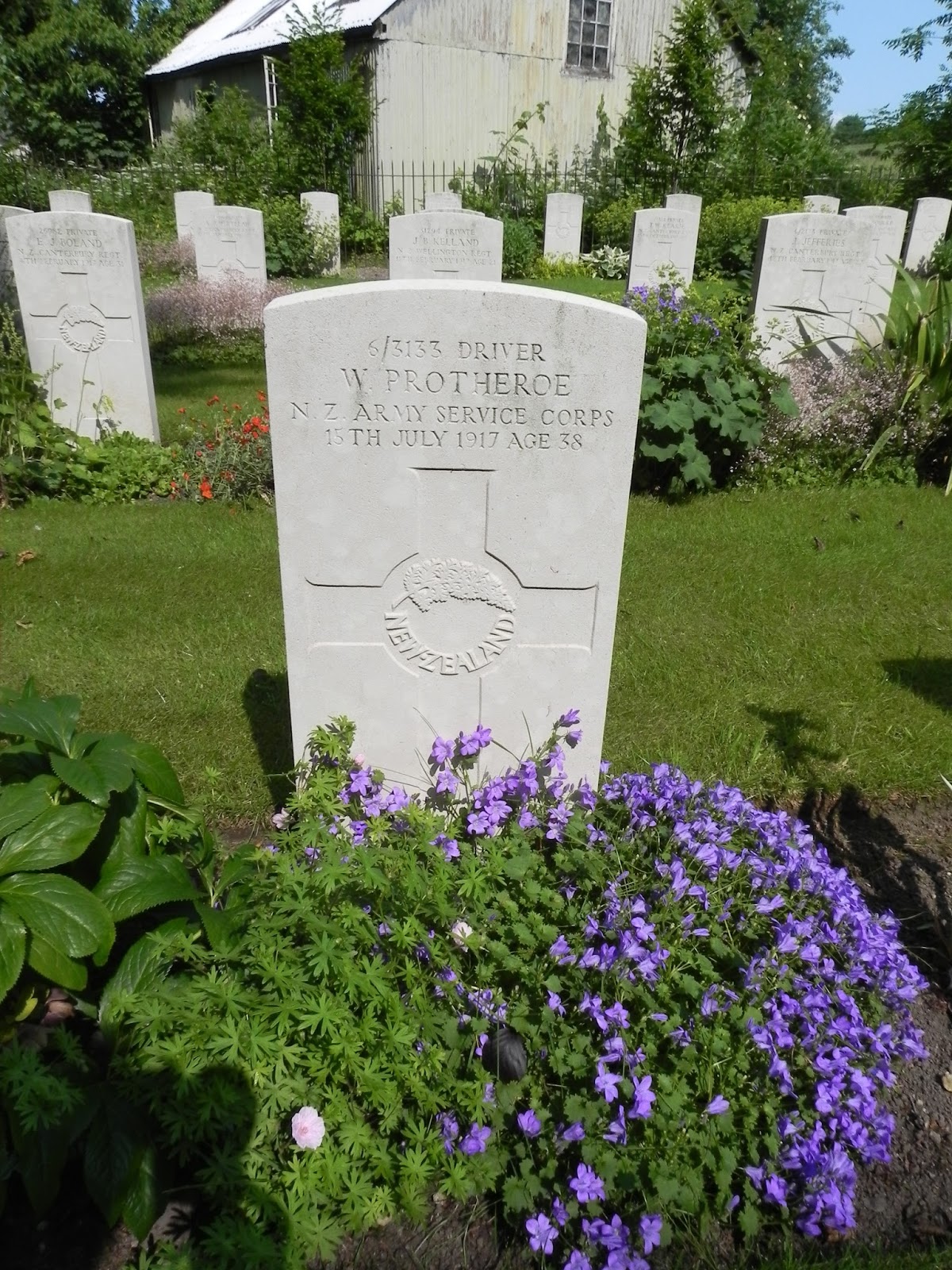 ANZAC War Grave Codford St. Mary Wiltshire
