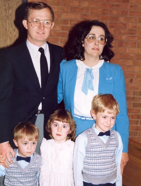 Face Time With Sharon: Face #380 Flashback Friday "Family Portrait"