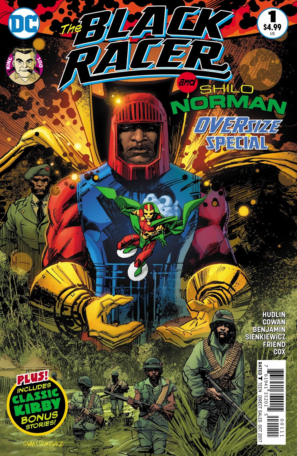 Weird Science DC Comics: The Black Racer and Shilo Norman Oversize ...