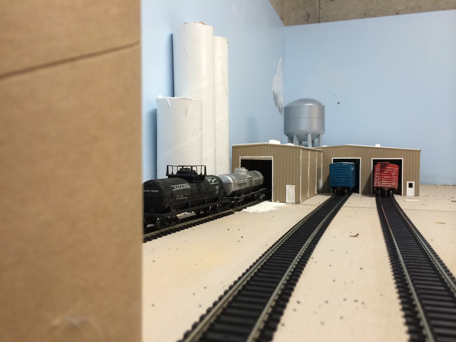 CNW model railroad: Beginnings of a paper mill