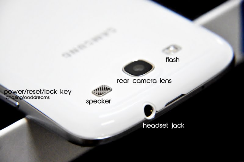 CHASING FOOD DREAMS: Samsung Galaxy SIII, The New Olympian Smartphone!