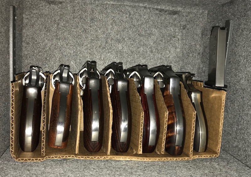 Simple Pistol Rack Made From Cardboard | Defensive Carry