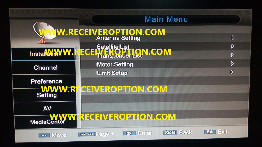 ECHOLINK 505 HD SIM RECEIVER ORIGINAL DUMP FILE - How To Enter Biss key ...