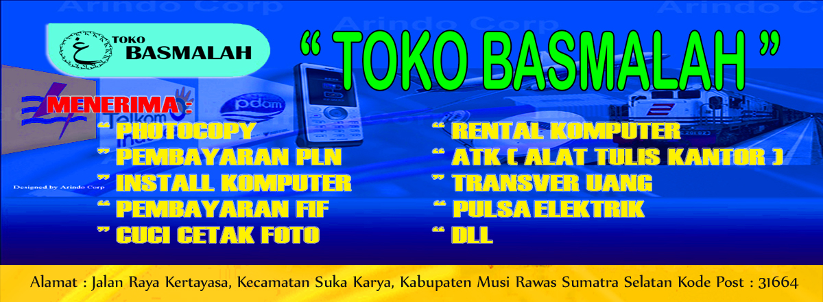 TOKO BASMALAH: TOKO BASMALAH H. MUHCLIS