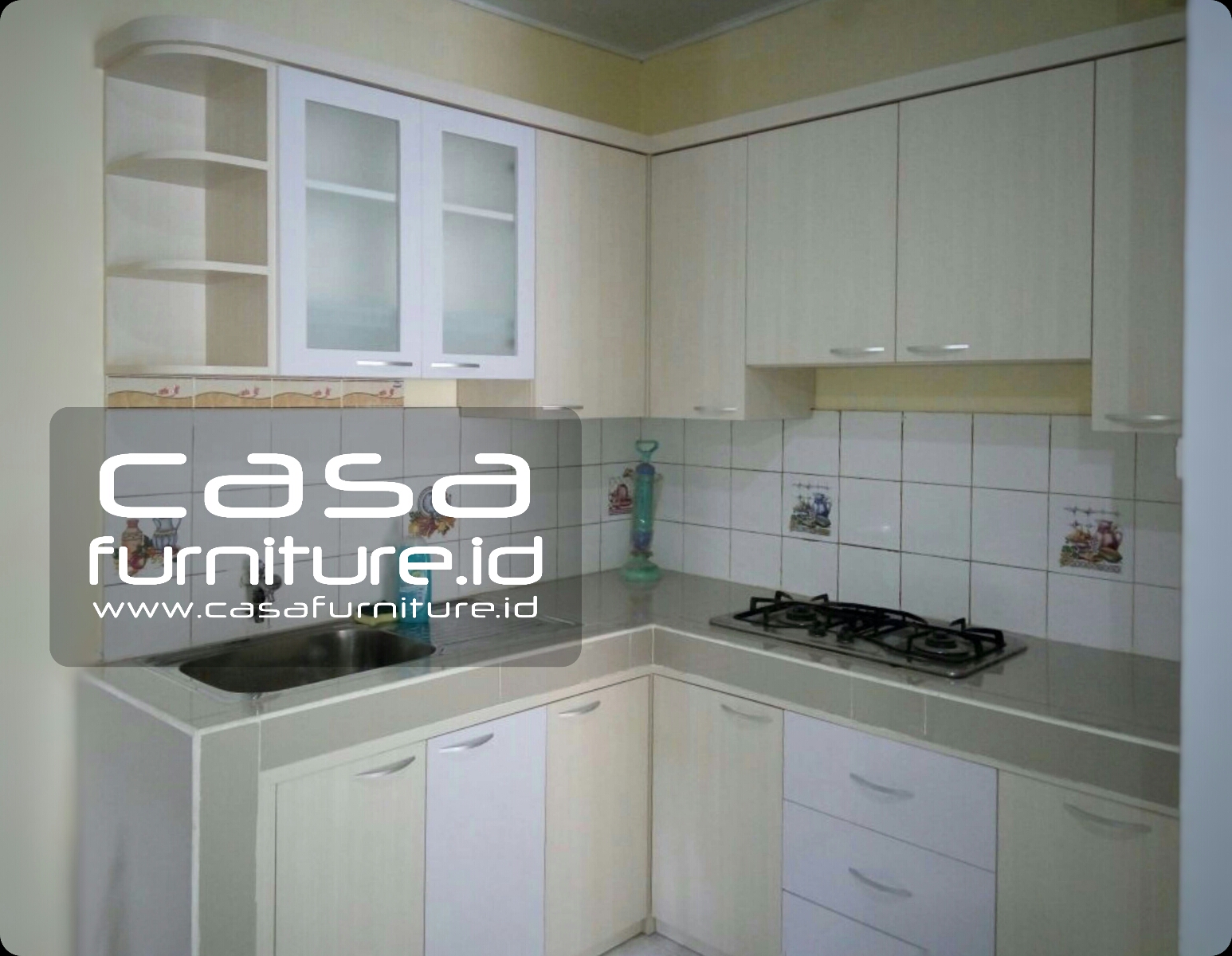 50+ Terpopuler Model Kitchen Set Minimalis Leter L, Dapur Minimalis