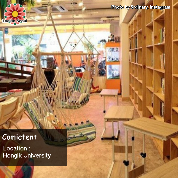 4 Best ‪‎ComicBook‬ ‪‎Cafe in ‪Seoul - lookinSeoul