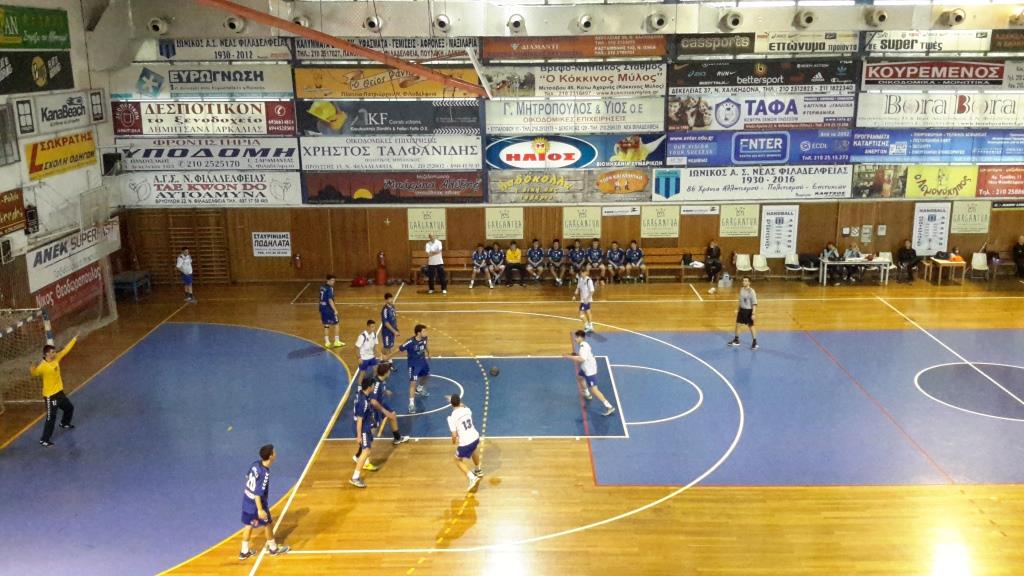 Α.Σ.Ε ΔΟΥΚΑ Handball Εφήβων: ΙΩΝΙΚΟΣ Α.Σ - Α.Σ.Ε ΔΟΥΚΑ: 18-32