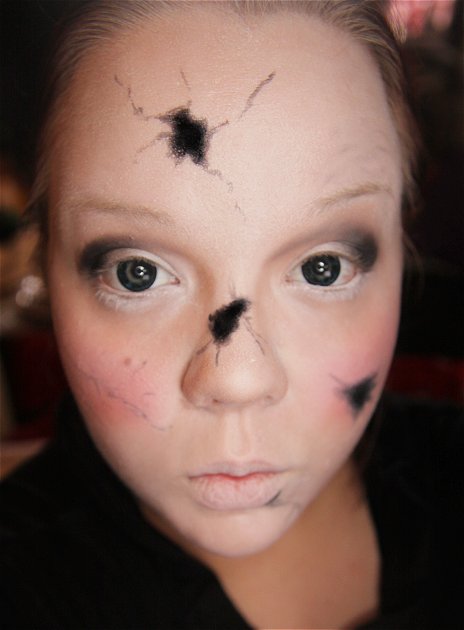 Makeup your Jangsara: Tutorial: Broken Doll