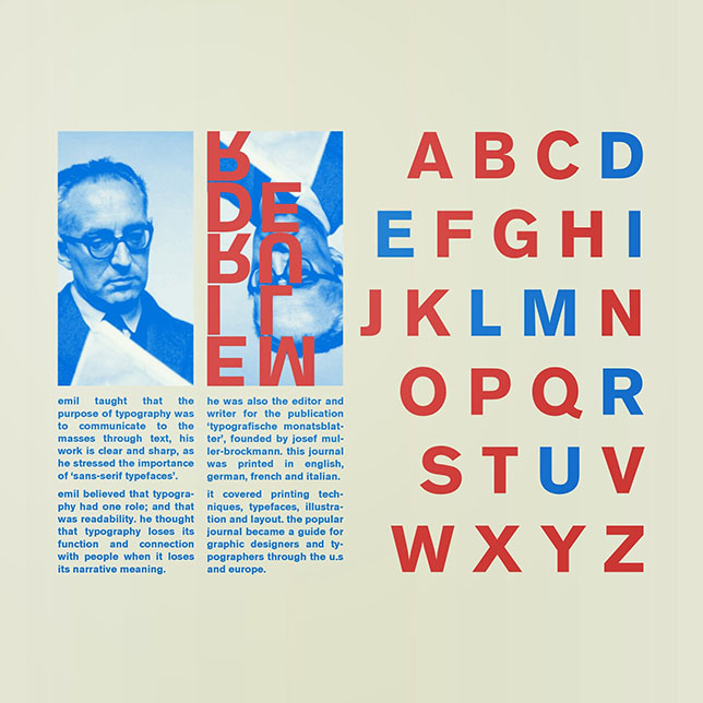 Artist of the day: Artist of the day, October 17: Emil Ruder, Swiss ...