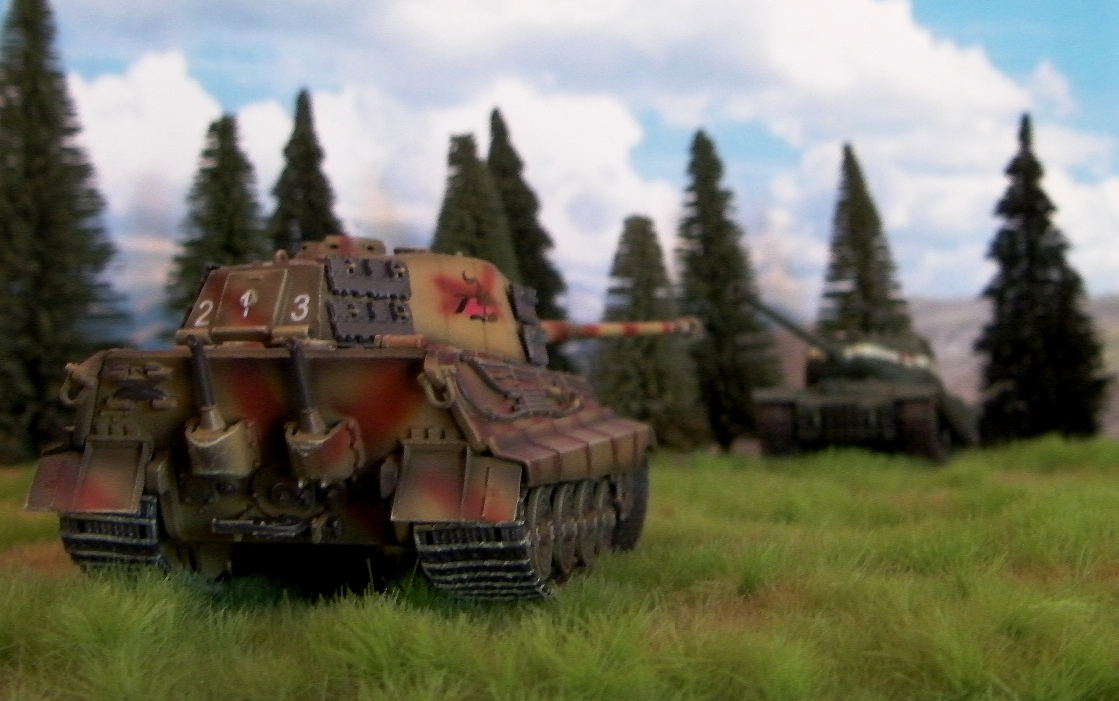 Panzer Sloped Armor: King Tiger Henschel Turret, sPz.Abt. 505