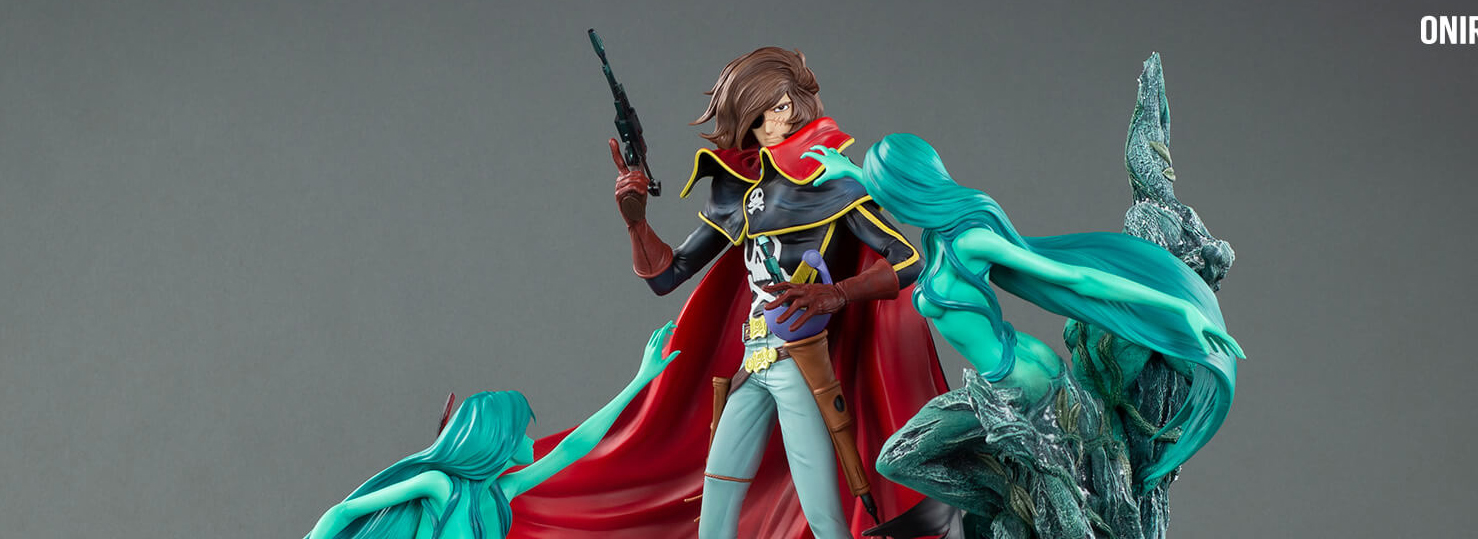 Captain Harlock - Space Pirate Captain Harlock Statue 1/6 (Oniri Creations)