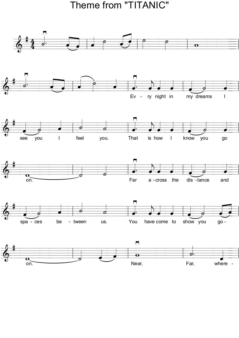 Cómo tocar el tema principal de TITANIC en el violín