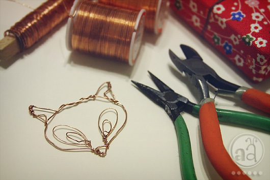 wire art project for the road | artsy ants