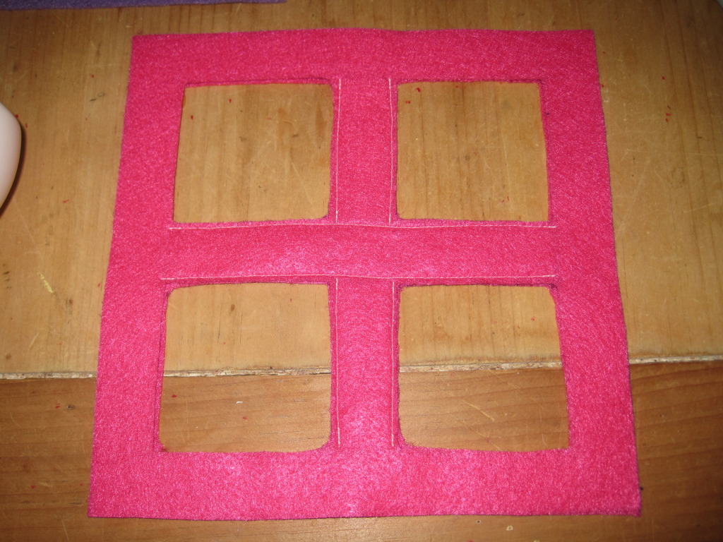 Card Table Felt Playhouse: Phase 1